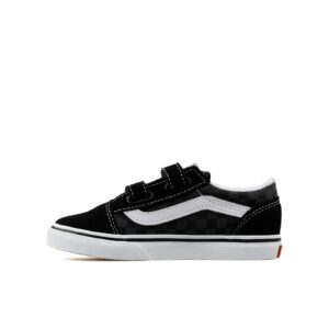 Vans Toddler Old Skool Sneaker, (Flame Logo Repeat) Black/Multi, Size 5 Toddler