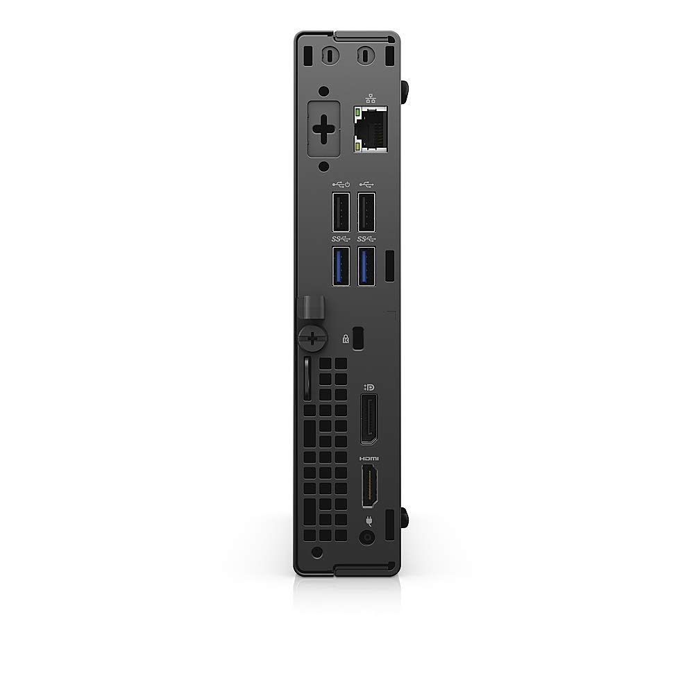 Dell OptiPlex 3080 Micro Form Factor Desktop, Intel Core i5-10500T, 8GB DDR4 RAM, 256GB SSD, Windows 10 Pro, Intel 3165 802.11ac Dual Band 1x1 + Bluetooth 4.2 (Renewed)