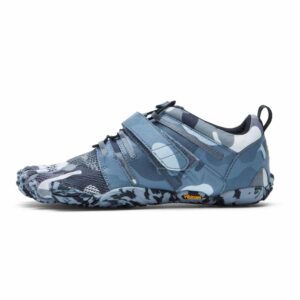 vibram women's v-train 2.0 training shoegrey/camo 6.5-7