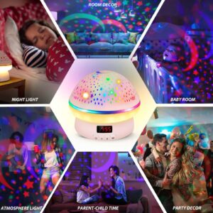 VAV Toys for 3-8 Year Old Girls, Timing Star Projector Night Light for Kids with Remote Control, Christmas Birthday Xmas Gifts for 3-10 Year Old Girls Boys, Pink Room Decor Ideal Toddler Girl Toys