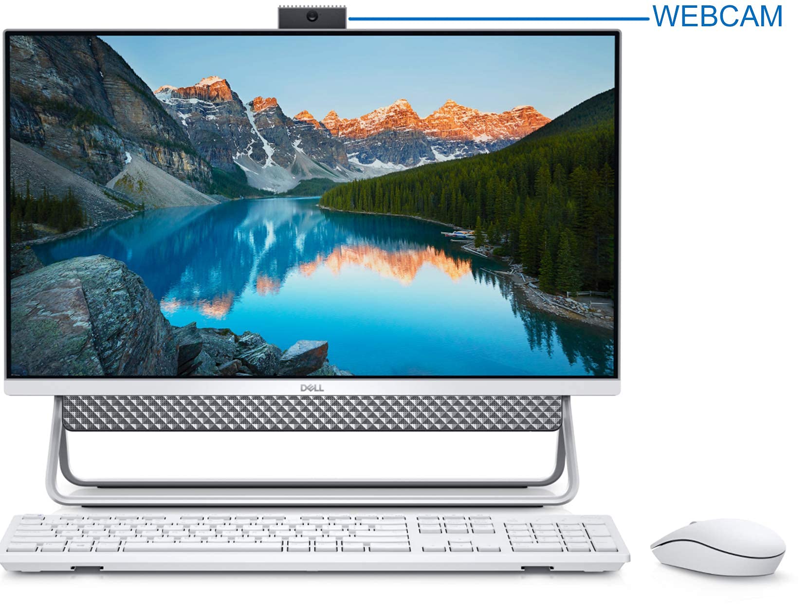 Dell Inspiron 5400 All in One Desktop Computer, 23.8” FHD Touchscreen, Intel 11th Gen i7-1165G7 Upto 4.7GHz, 32GB RAM, 2TB SSD, Webcam, HDMI, SD-Card, USB Type-C - Windows 10 Pro (Renewed)