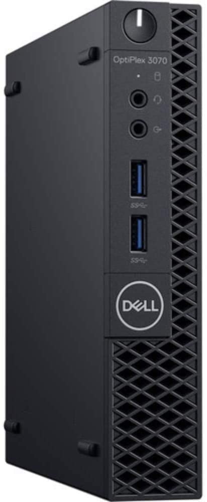 Dell OptiPlex 3070 Micro Form Factor Business Desktop, Intel Core i5-9500T, 32GB DDR4 Memory, 2TB PCIe Solid State Drive, WiFi, HDMI, Bluetooth, Windows 10 Pro, Black (Renewed)