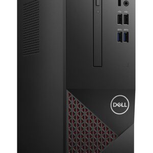 Dell Vostro 3681 Small Form Factor Desktop - Intel Core i3-10100 Upto 4.3 GHz, 16GB RAM, 256GB M.2 NVMe SSD, Intel UHD Graphics 630 4K Support, HDMI, VGA, Wi-Fi, Bluetooth - Windows 10 Pro (Renewed)