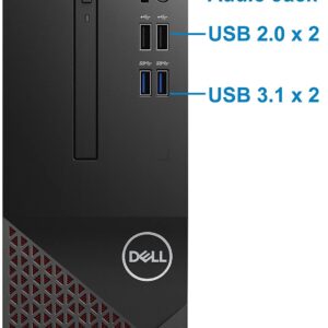 Dell Vostro 3681 Small Form Factor Desktop - Intel Core i3-10100 Upto 4.3 GHz, 16GB RAM, 256GB M.2 NVMe SSD, Intel UHD Graphics 630 4K Support, HDMI, VGA, Wi-Fi, Bluetooth - Windows 10 Pro (Renewed)