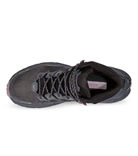 Hoka One Women's Running Shoes, Black Castlerock, 7.5