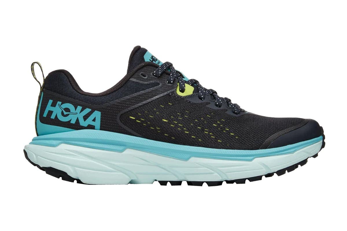 HOKA ONE ONE Womens Challenger ATR 6 Running Shoes Sneakers Trainers (Blue Graphite - Blue Glass, 8.5, US)