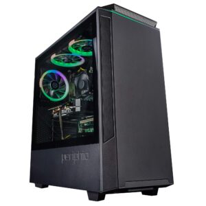 periphio phantom rgb gaming computer, intel quad-core i7 3.3ghz, geforce gtx 1650 gpu (4gb), 16gb ram, 500gb ssd + 1tb hdd, windows 10 gaming pc, wifi (renewed)