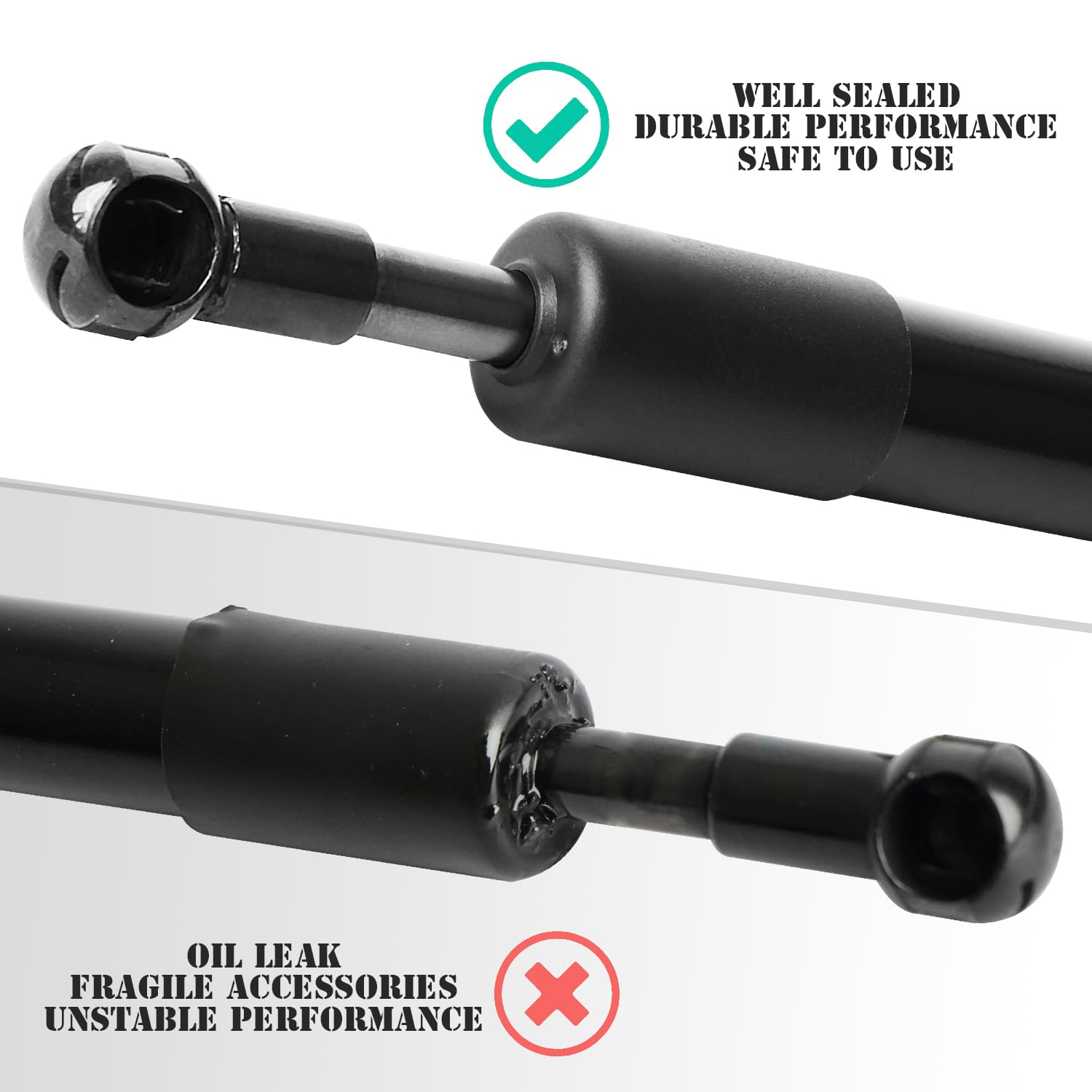 Truck Tailgate Assist Accessories Compatible with 2009-2018 Dodge Ram 1500 and 2019-2024 Ram 1500 Classic, 2010-2024 Ram 2500 3500 Tailgate Damping Strut Accessories