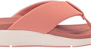 Ryka Women's Timid Thong Sandal Clay Pink 8 W