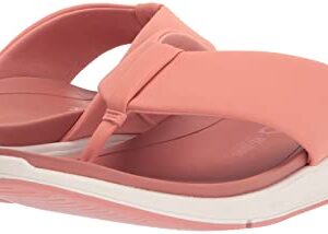 Ryka Women's Timid Thong Sandal Clay Pink 8 W