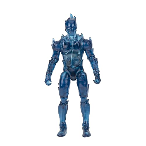 FORTNITE Zero (Master Grade) - 4-Inch Articulated Light Up Figure with Harvesting Tool, Back Bling, and Weapons