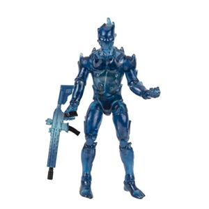 FORTNITE Zero (Master Grade) - 4-Inch Articulated Light Up Figure with Harvesting Tool, Back Bling, and Weapons