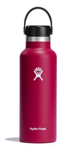 hydro flask standard mouth bottle with flex cap