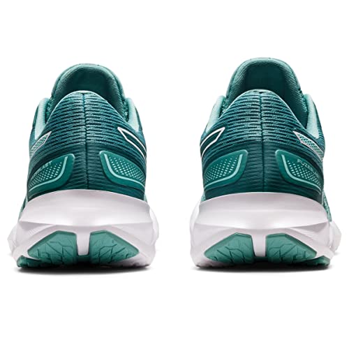 ASICS Women's FUZEBLAST Running Shoes, 7.5, Oasis Green/White