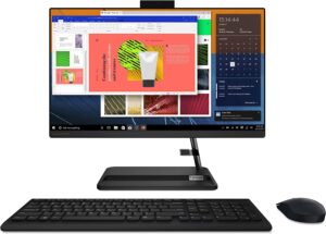 lenovo newest ideacentre 3i 22" fhd touch screen all-in-one computer - intel core i3-1115g4 intel uhd graphics - 16gb ram ddr4 512gb m.2 ssd - wifi - dvd rw - black - windows 11 home - 32gb usb