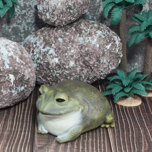 Spare Key Hider Frog Shape Garden Decoration Safe Holder For Outdoor Yard Large Size Design