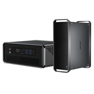 chuwi corebox mini pc, 16gb lpddr5 ram 512gb ssd, intel 12th gen i3-1215u (up to 4.4ghz), mini desktop computer, 2.5''ssd up to 2tb, 4k uhd, windows 11, gigabit ethernet, bt5.1, wifi 6