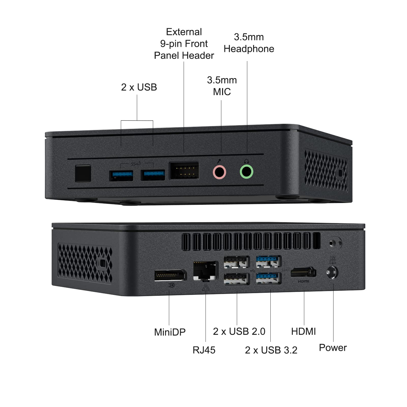 Intel NUC 11 Pro NUC11TNHi7 Barebone System - Ultra Compact - 1 x Processor Support Core i7 11th Gen i7-1165G7 Quad-core (4 Core)