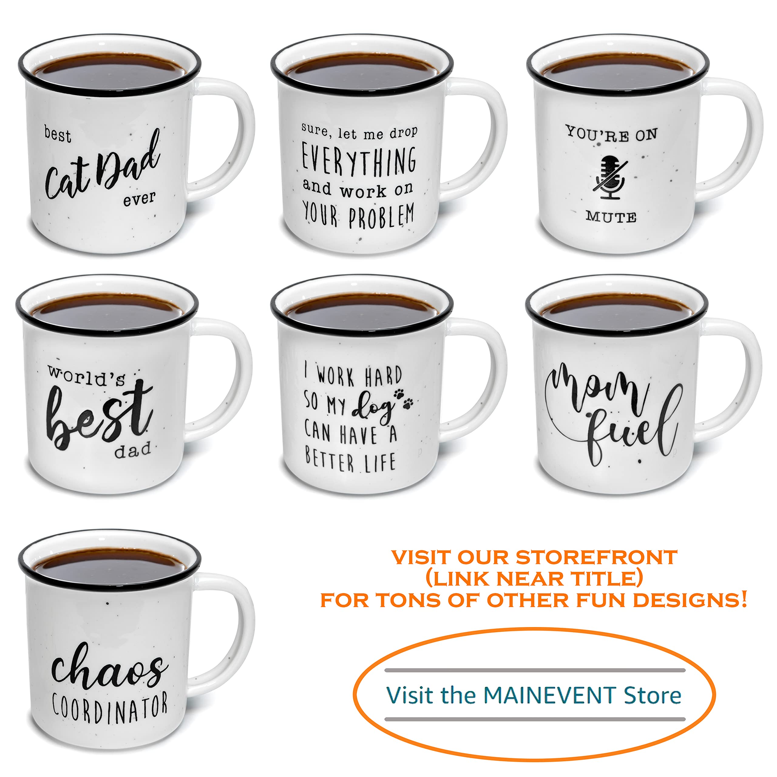 MAINEVENT Pour Myself a Cup of Ambition Mug 11 Ounce, Coffee Mug Funny, Novelty Coffee Mug, Cup Ambition Coffee Mug Campfire Coffee Mug, Coffee Mug Cup Ambition Fun Coffee Mug Pour Yourself Cup