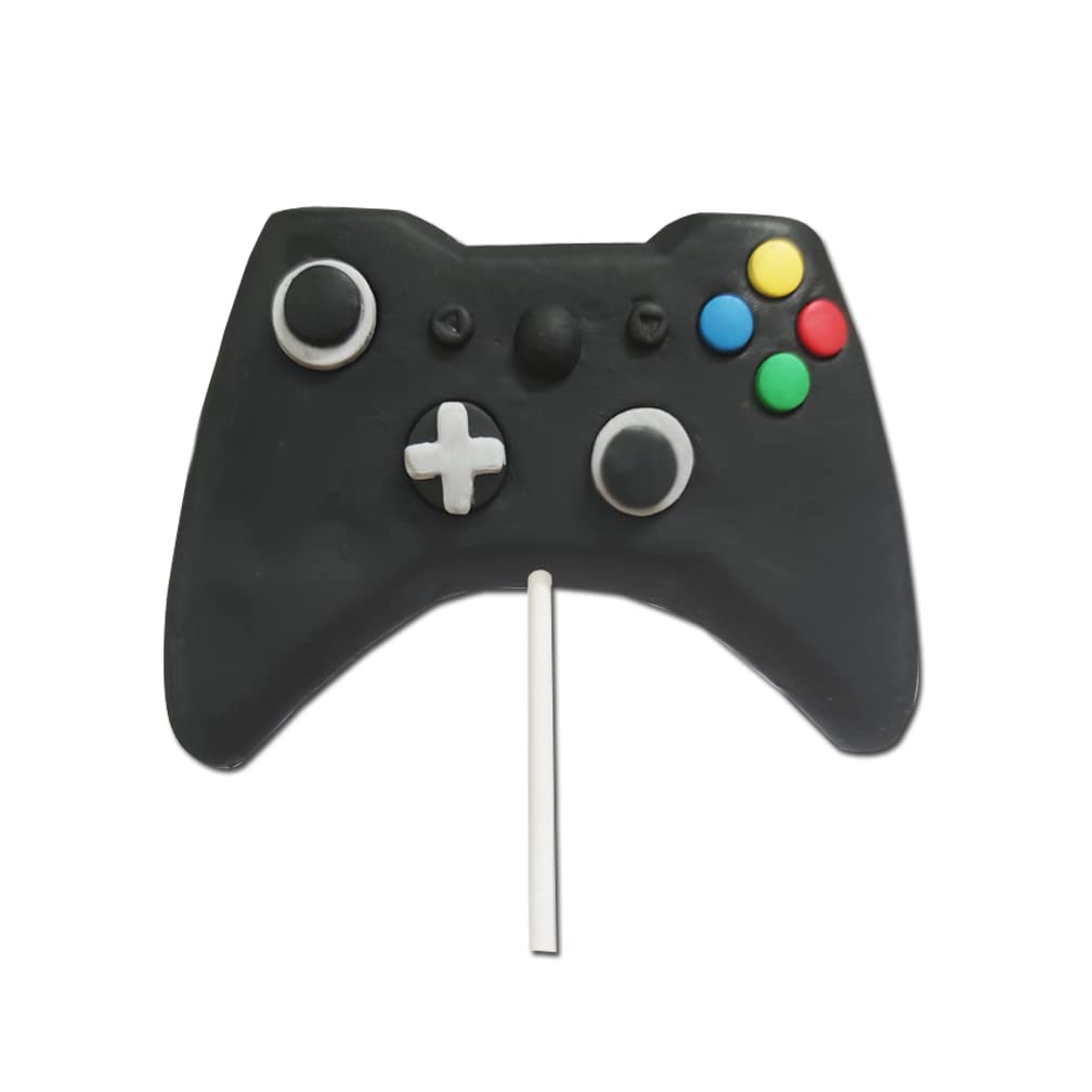 Video Game Cake Toppers with Controller and Birthday Cake Decoration