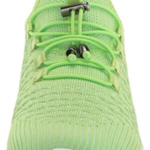 Propét Women's TravelBound Sneakers, Green Apple, 10 X-Wide US