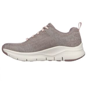 Skechers Women's Arch Fit - Comfy Wave - Dark Taupe Knit/Trim - US 9