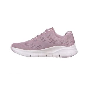 skechers women's arch fit - mauve mesh/light pink trim us 9 purple