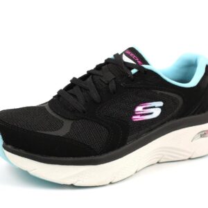 Skechers Sport Arch Fit DLux149686 Womens Sneaker 75 BM US BlackBlue