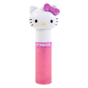 lip smacker lippy pals swirls, sanrio hello kitty, flavored moisturizing & smoothing soft shine lip balm, hydrating & protecting fun tasty glossy finish , cruelty-free & vegan - kiwi