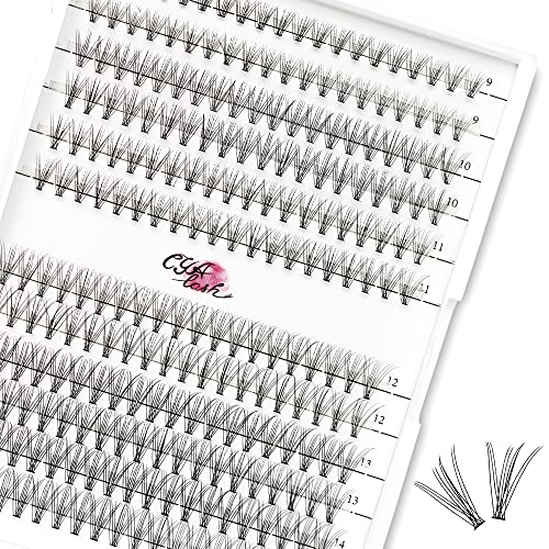 LMQLASH 10D Cluster Lash 9-14mm/curl C/0.07/Individual Eyelashes Natural Diy individual cluster Eyelash