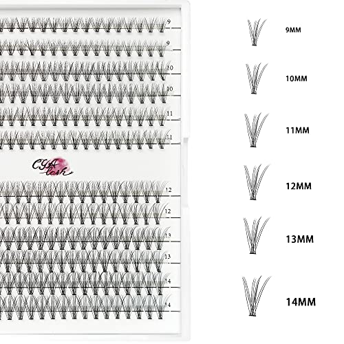 LMQLASH 10D Cluster Lash 9-14mm/curl C/0.07/Individual Eyelashes Natural Diy individual cluster Eyelash