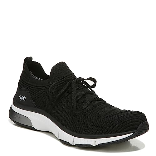 Ryka Women's Romia Walking Sneaker Black 7.5 M