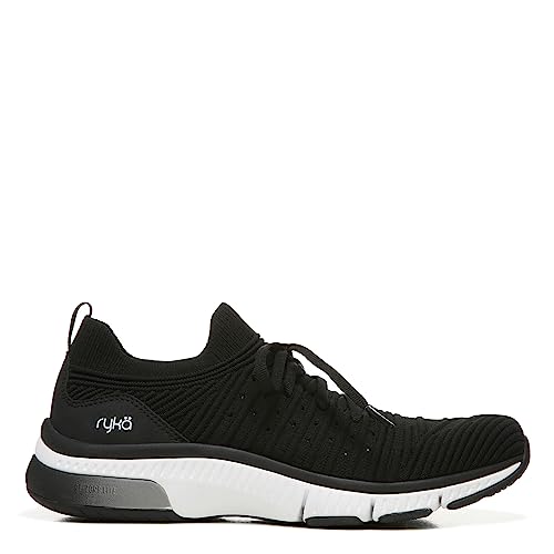 Ryka Women's Romia Walking Sneaker Black 7.5 M