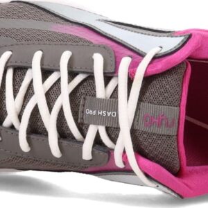 Ryka Women's Dash Pro Walking Shoe Grey/Pink 9 M