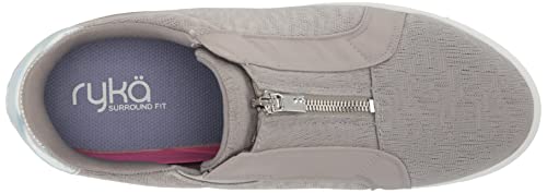 Ryka Women's Vibe Slip-On Sneaker Paloma Grey 11 M