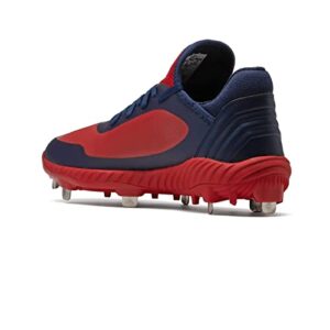 Boombah Women's Raptor AWR Metal Cleat Red/Navy - Size 9