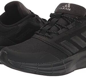 adidas Women's Duramo Protect Running Shoe, Black/Black/Carbon, 9