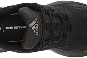 adidas Women's Duramo Protect Running Shoe, Black/Black/Carbon, 9