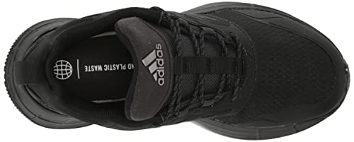 adidas Women's Duramo Protect Running Shoe, Black/Black/Carbon, 9