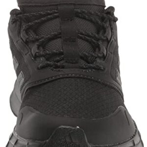 adidas Women's Duramo Protect Running Shoe, Black/Black/Carbon, 9