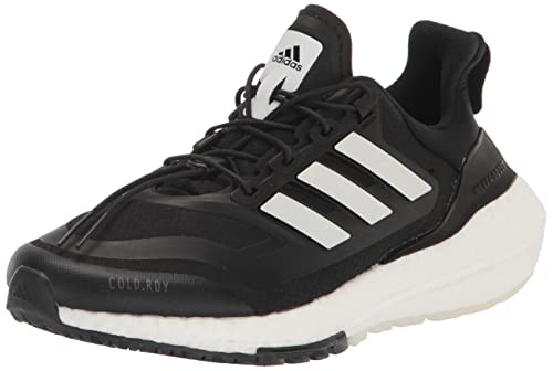 adidas Women's Ultraboost 22 Cool.RDY Running Shoe, Black/White/Grey, 8.5