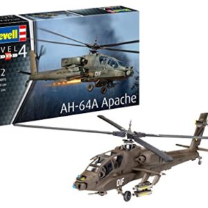 Revell 03824 AH-64A Apache 1:72 Scale Unbuilt/Unpainted Plastic Model Kit