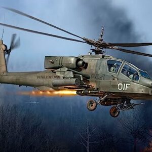 Revell 03824 AH-64A Apache 1:72 Scale Unbuilt/Unpainted Plastic Model Kit