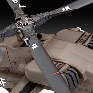 Revell 03824 AH-64A Apache 1:72 Scale Unbuilt/Unpainted Plastic Model Kit