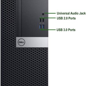 Dell OptiPlex 7040 Tower Computer Desktop PC, Intel Core i5-6500 3.20GHz Processor, | 8GB Ram, 256GB SSD | HDMI, AMD Radeon RX-550 4GB Graphics, Wireless WiFi, Windows 10 (Renewed)