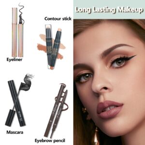 Makeup Kits Makeup Set for Teens Women Full Kit Makeup Kit for Women 20 Color Eyeshadow Palette Foundation Face Primer Lipgloss Mascara Eyeliner Makeup Brushes Gift Make up Kit