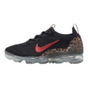 nike womens wmns air vapormax flyknit 2021 dh4090 001 leopard - size 7w