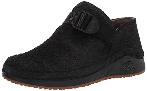 Chaco Women's Paonia Moccasin, Black, 12