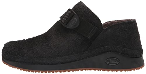 Chaco Women's Paonia Moccasin, Black, 12