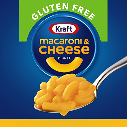 Kraft Gluten Free Original Mac & Cheese Macaroni and Cheese Dinner, 1.9 oz Cups (Pack of 4)